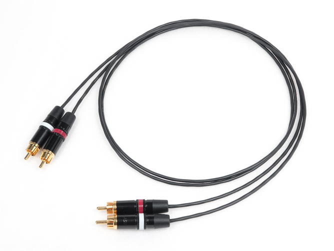 CANARE L-2T2S Red and White Line RCA Cable Set of 2