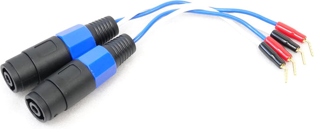 ONKODO y525 スピコンメス - ピンプラグ 2本ペア 変換 スピーカーケーブル (コピー)